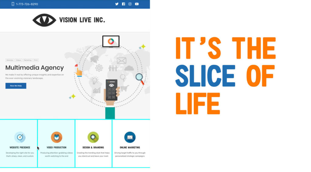 Websites, Videos, Design, Branding, Online Marketing - Vision Live Inc.